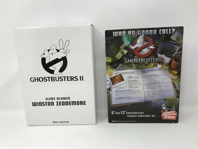 MATTEL MATTY COLLECTOR - Ghostbusters Slime Blower Winston Zeddemore ...
