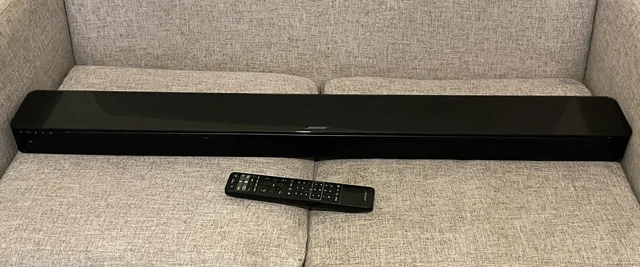 BOSE SOUNDTOUCH 300 Television TV Soundbar Black Glass Top; With Remote ...