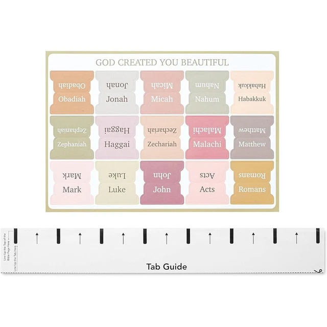 PAPER BIBLE TABS Stickers Book Classification Labels New Sticky Notes ...
