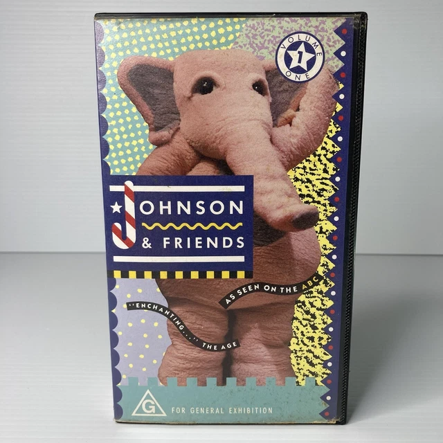 JOHNSON & FRIENDS Volume 1 VHS PAL Video Tape 1990 Rare ABC Kids $25.00 ...
