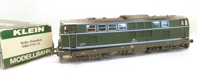 KLEIN MODELLBAHN H0 Diesellok BR 2143.13 ÖBB grün, zum Ausschlachten ...