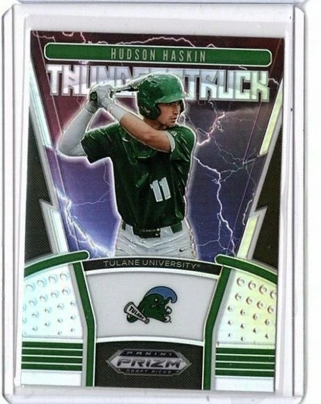 2020 PRIZM DRAFT Picks Thunderstruck #TH-12 Hudson Haskin Baltimore ...