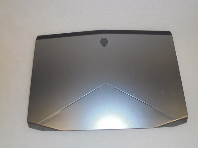 DELL ALIENWARE M17X R5 LCD Back Cover Lid 17.3" Silver No Hinges -NIA01 ...