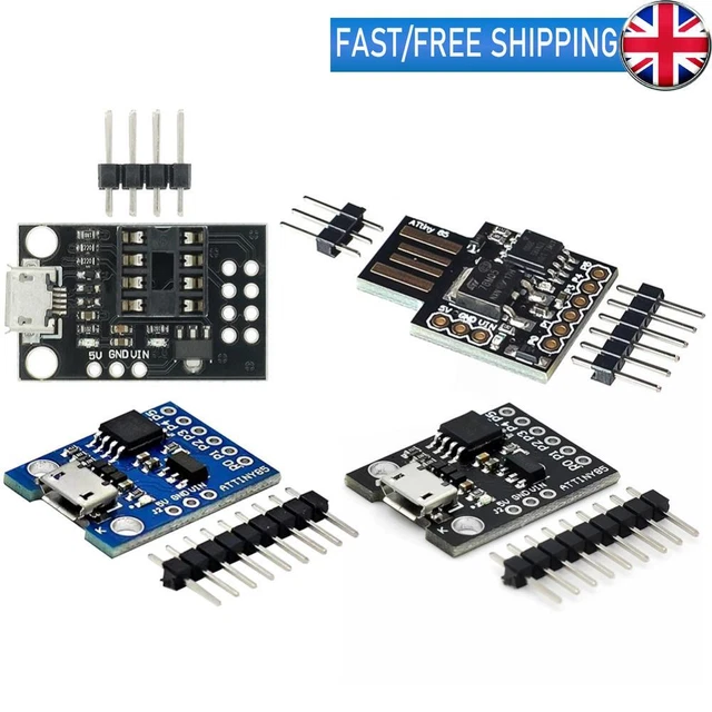ATTINY85 DIGISPARK KICKSTARTER Mini ATTINY85 Module USB/DC 5V for ...