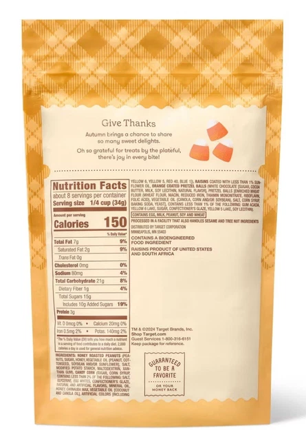 TARGET FAVORITE DAY Trail Mix CANDY CORN CRUNCH - American USA Import ...