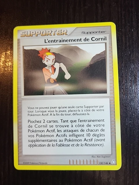 CARTE POKÉMON SUPPORTER 130/146 L'entrainement de Cornil FR 2009 EUR 1 ...
