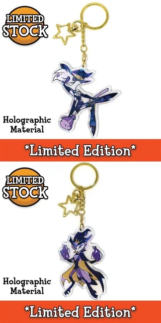 HAZBIN HOTEL HELLUVA Boss Angel Dust & Stolas Witch Keychain EUR 56,67 ...
