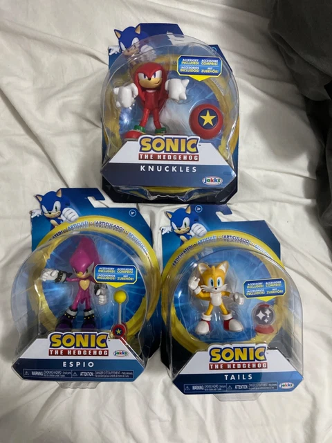 PACK FIGURES ESPIO,TAILS & Knuckles figures from Sonic (JAKKS PACIFIC ...