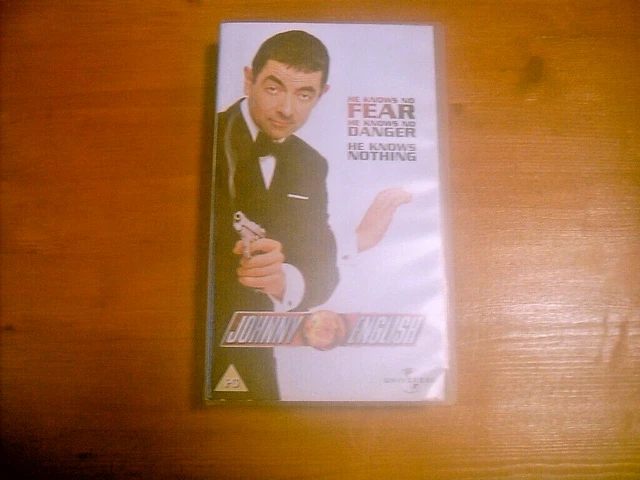 JOHNNY ENGLISH MOVIE-VHS Tape-Rowan Atkinson £1.00 - PicClick UK