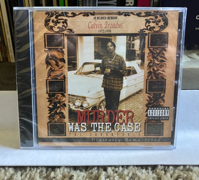 MURDER WAS THE Case The Soundtrack OOP CD Snoop Dogg 2Pac Death Row NEW ...