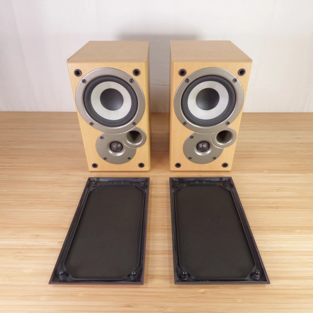 DENON SC-M50 BOOKSHELF HiFi Speakers by Mission £39.99 - PicClick UK