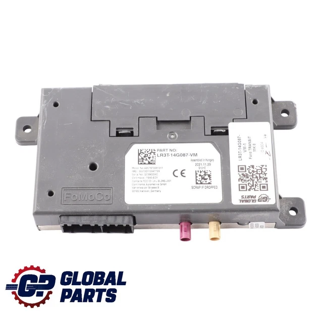 FORD TRANSIT MK8 Bluetooth Module Unit Control ECU LR3T-14G087-VM £19. ...