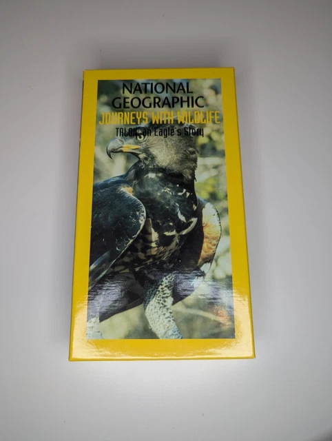 NATIONAL GEOGRAPHIC'S - Talon And Eagles Story VHS Nature Documentary £ ...