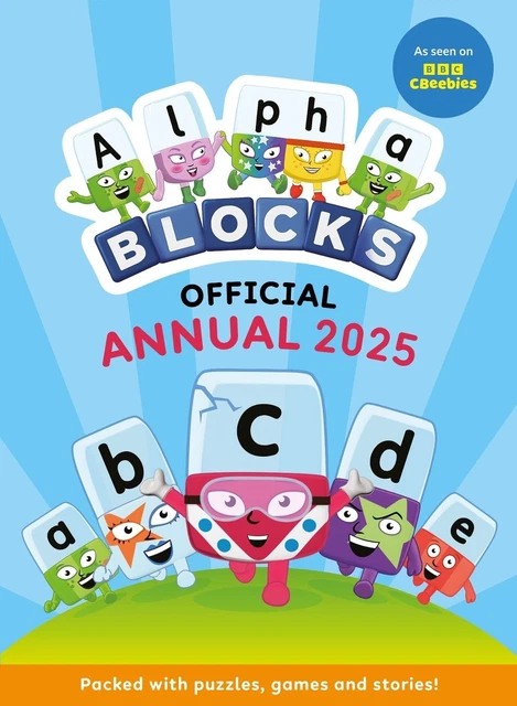 ALPHABLOCKS ANNUAL 2025 by Alphablocks Hardcover Book £9.98 - PicClick UK