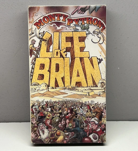 MONTY PYTHON’S LIFE of Brian VHS 1997 Video Tape VTG Classic Comedy ...