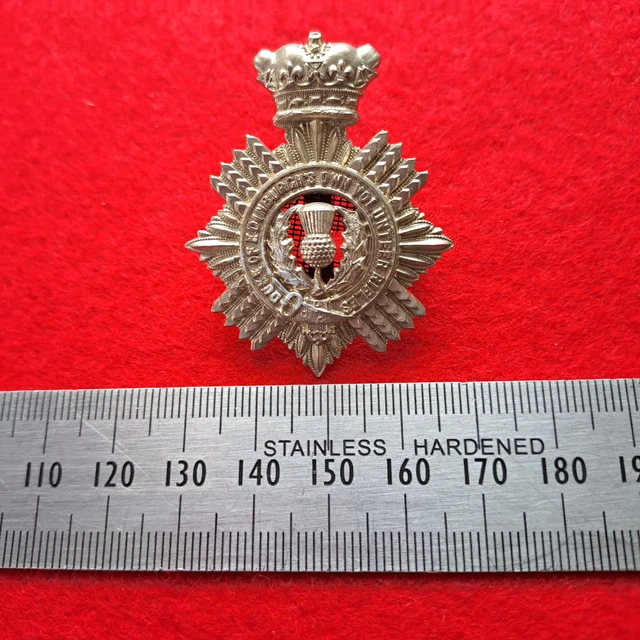 SOUTH AFRICAN DUKE of Edinburgh's Own Volunteer Rifles Cap Badge ...