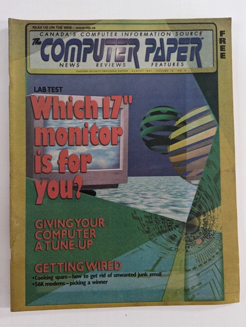 VINTAGE MAGAZINE COMPUTER Paper Computer Info Resource August 1997 £11. ...