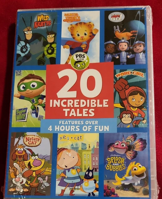 20 INCREDIBLE TALES, episodes from PBS Kids TV animated series, new ...