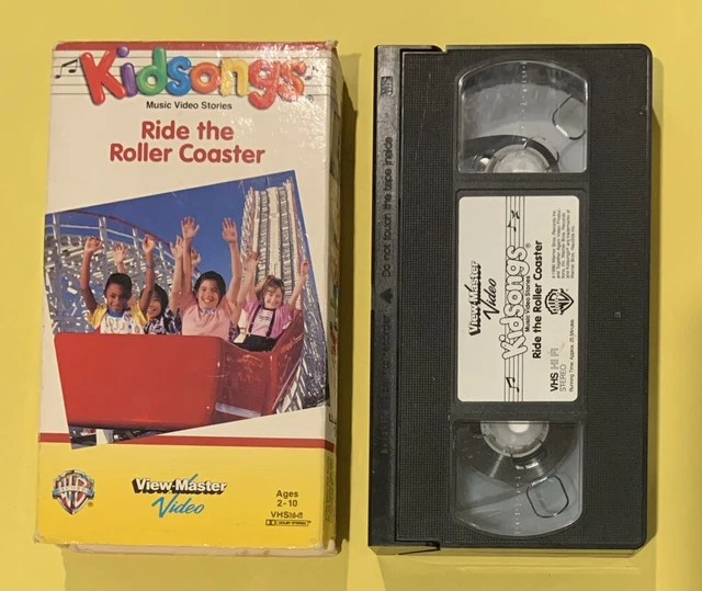VHS TAPE TESTED Kidsongs Ride The Roller Coaster View-Master Video £7. ...