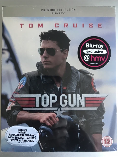 BLU-RAY TOP GUN Premium Exclusive Collection Tom Cruise Tony Scott New ...