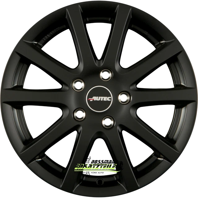 4X AUTEC TYP S - Skandic schwarz matt 6x15 ET43 - LK5/114.3 ML70 Felge Alu EUR 410,99 - PicClick DE
