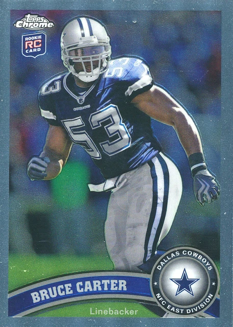 TOPPS-CHROME BRUCE CARTER RC COWBOYS JETS BUCS FALCONS Caroline du Nord ...