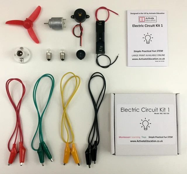 ELECTRIC CIRCUIT KIT - Kids STEM School Science and Project ...