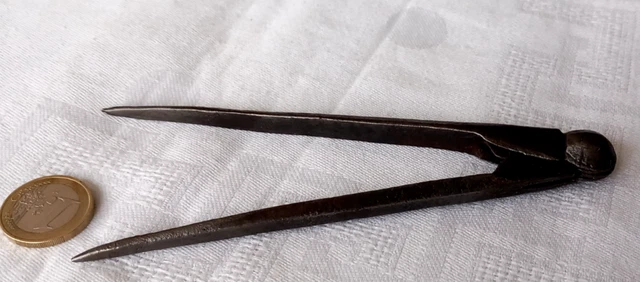 OLD TOOL COMPASS , OUTIL ANCIEN, COMPAS 19eme EUR 18,00 - PicClick FR