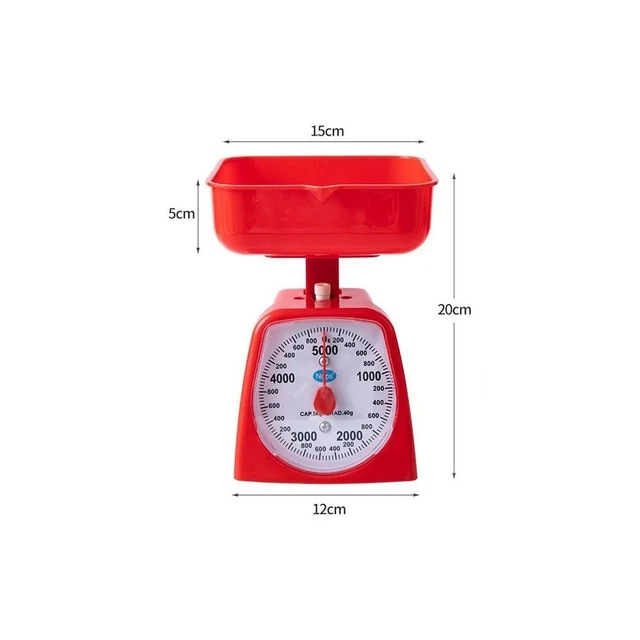 WITH PAN FOOD Weighing Scale Plastic Teaching Disc Scale Household $45. ...