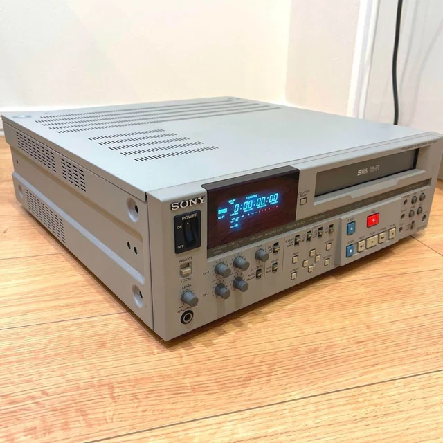 SONY SVO-5800 S-VHS Video Editing Deck Video Cassette Recorder Silver ...