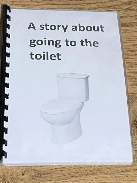 GOING TO THE Toilet Social Story Asd/autism/special Needs Communication ...