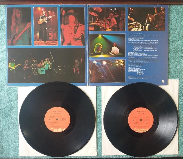 1976 BOB SEGER Live Bullet Vintage Gatefold Double Live Vinyl Lp Skbb ...