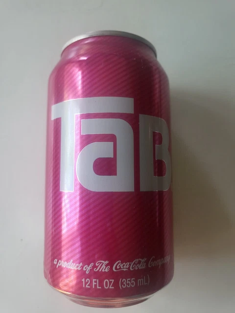 TAB SODA BY Coca Cola One Can of 12 fl oz Unopened TAB Collectible Can ...