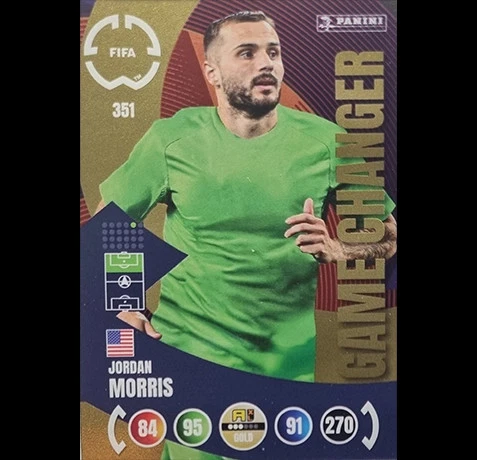 PANINI FIFA CLUB WM Trading Cards 2025 | Nr. 351 Jordan Morris | Game ...
