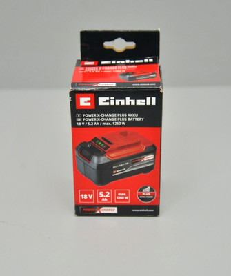 EINHELL SYSTEM BATTERY Power X-Change Plus Battery, 18V, 5.2Ah incl ...