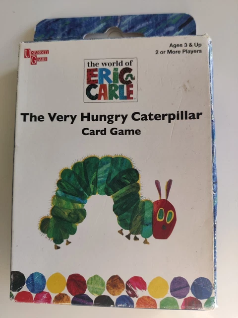 UNIVERSITY GAMES ERIC Carle The Very Hungry Caterpillar Card Game Used ...