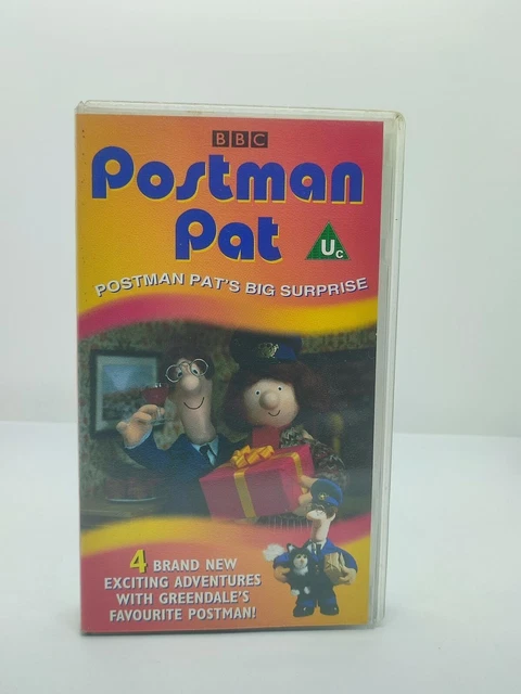 POSTMAN PAT: POSTMAN Pat's Big Surprise [1996] 4 Episodes On VHS Tape ...