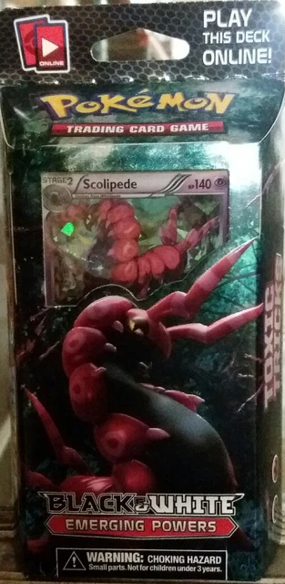 POKÉMON TCG B&W Emerging Powers Toxic Tricks Theme Deck Scolipede ...