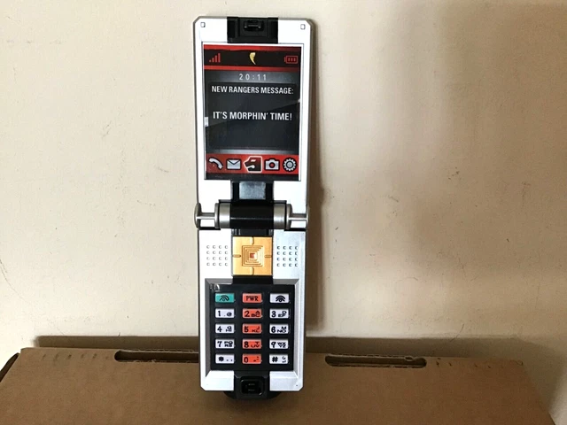 RARE POWER RANGERS Samurai Flip Phone Morpher with fully working Sounds ...
