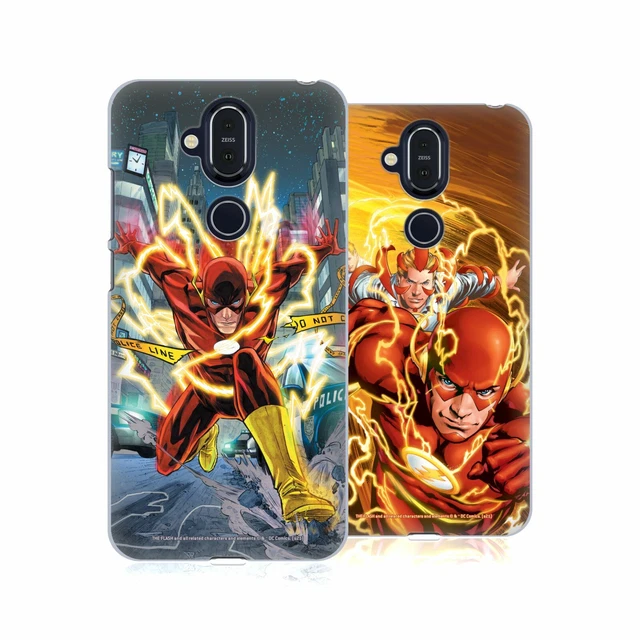OFFICIAL THE FLASH Dc Comics Comic Book Covers Hard Back Case For Nokia ...