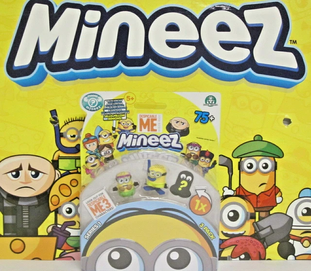 MINIONS DESPICABLE ME MINEEZ 3 Series Blister Pack incl. Surprise ...
