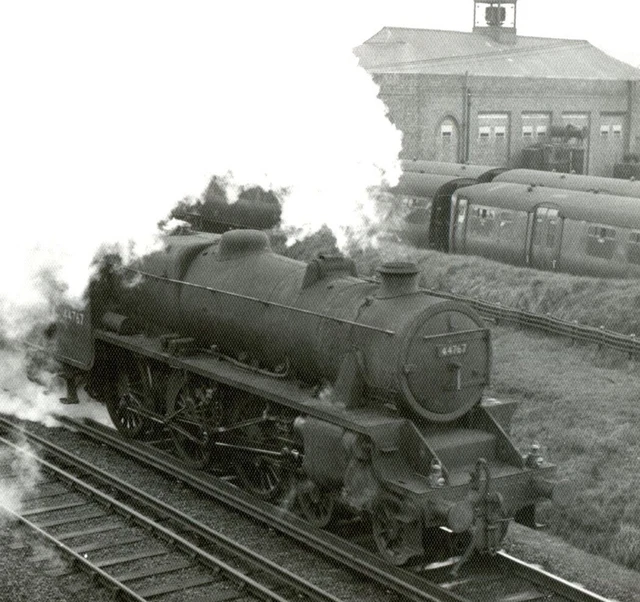 VINTAGE TRAIN PHOTOGRAPH 44767 steam locomotive Southport railway #50 £ ...