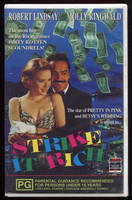 STRIKE IT RICH (1991) RCA Columbia Home Video - VHS (T) $20.00 ...