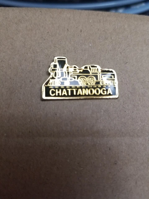 VINTAGE CHATTANOOGA CHOO Choo Train Tennessee Souvenir Enamel Lapel Pin ...