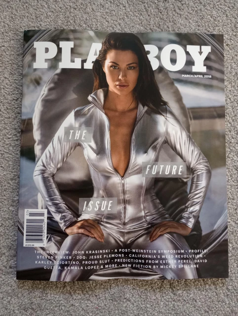 PLAYBOY MAGAZINE March/April 2018 Jenny Watwood cover £12.74 - PicClick UK