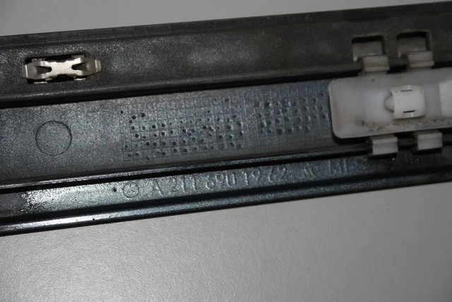 MERCEDES W211 DOOR strip molding A2116901962 front left flint grey 368 ...