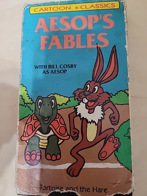 CARTOON CLASSICS AESOP’S Fables Vintage VHS Bill Cosby As Aesop ...