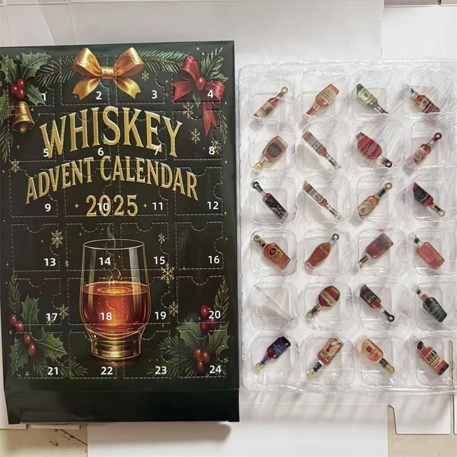 2025 WHISKY ADVENT Calendar Artifact Box Christmas Party Gift or ...