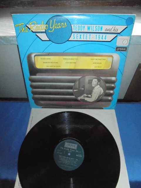 TEDDY WILSON AND His Sextet "The Radio Years - 1944" LP LONDON UK 1976 ...