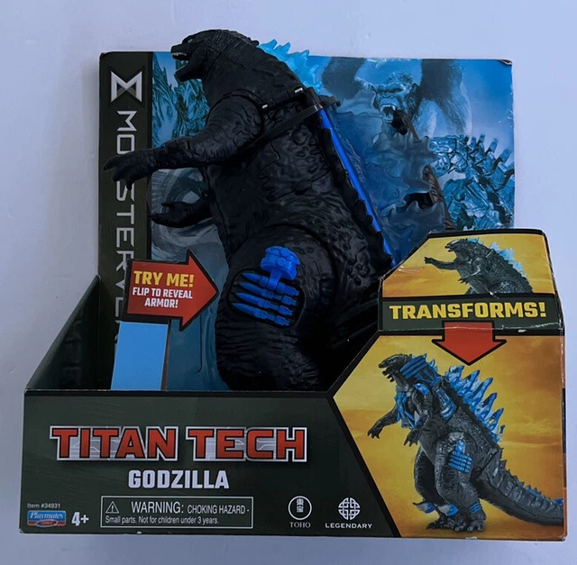 TITAN TECH GODZILLA, se transforme en Godzilla blindé, Godzilla vs ...